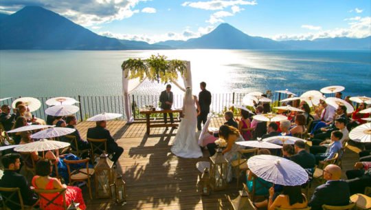 Lugares para celebrar bodas en el Lago de Atitlán
