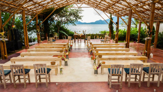 Lugares para celebrar bodas en el Lago de Atitlán