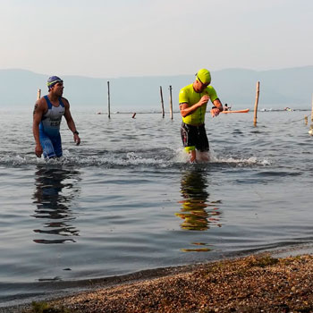 Peter Zimeri y Gustavo Pontaza ganaron la segunda Triatlón Olímpica de ...