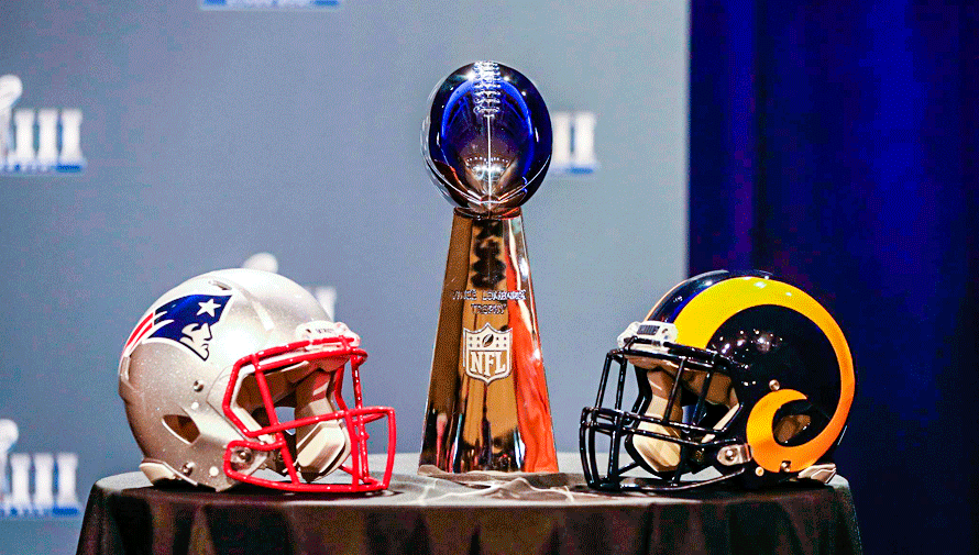 Hora y canales para ver en vivo Rams vs. Patriots por el Super Bowl ...