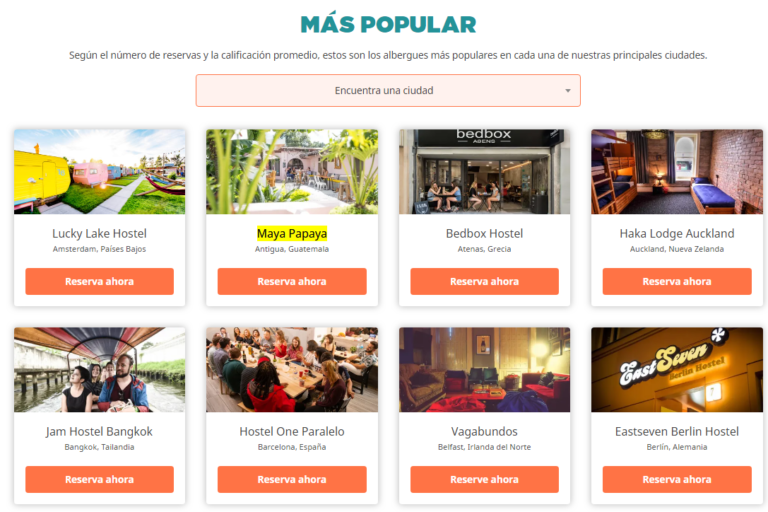 Maya Papaya entre los hostales más populares del mundo para visitar en ...