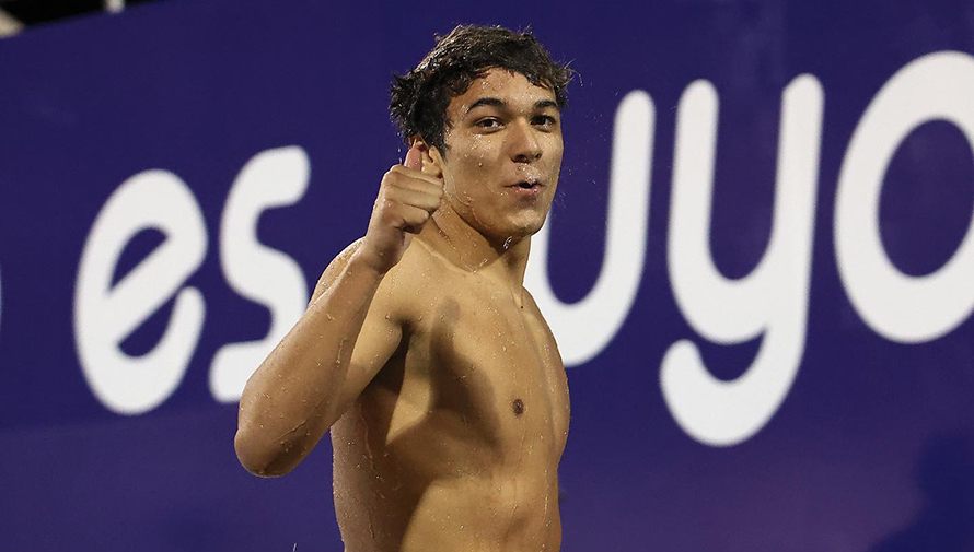 Roberto Bonilla logró el sexto lugar en el Mundial Junior de Natación ...