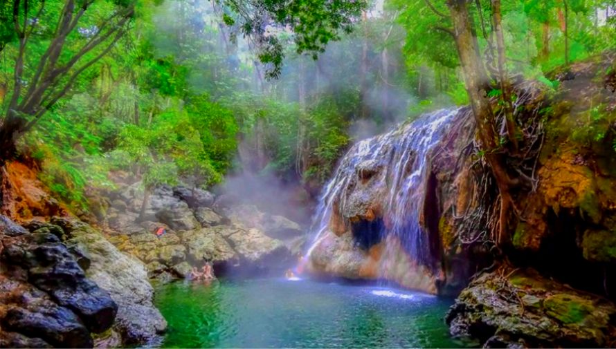Finca El Paraíso en Izabal, un destino de aguas termales en Guatemala