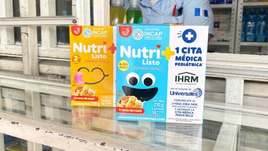 Nutri Listo, suplemento alimenticio y cita médica para tus hijos